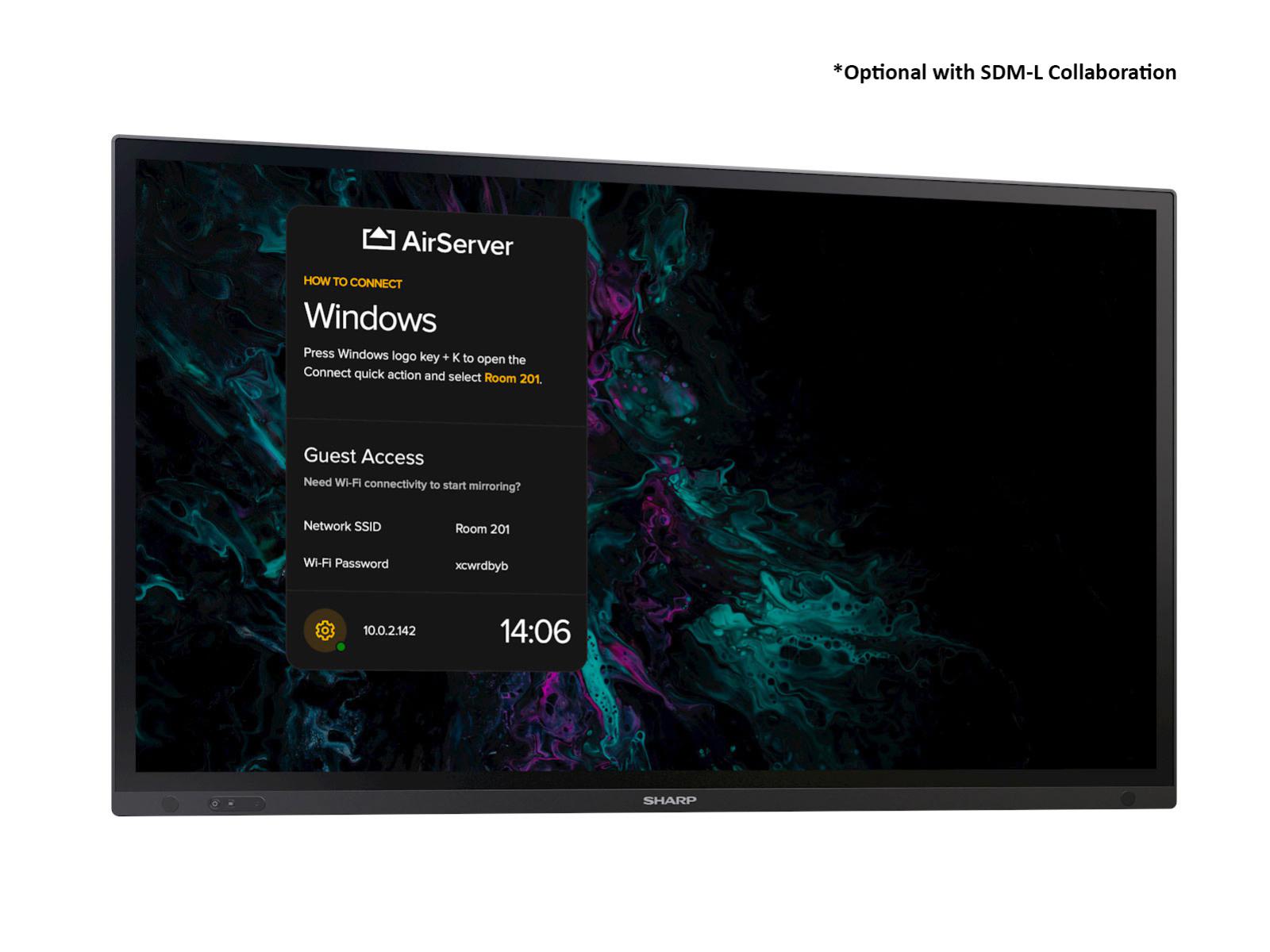Sharp PN-LA752 75" InGlass Advanced Touch Display