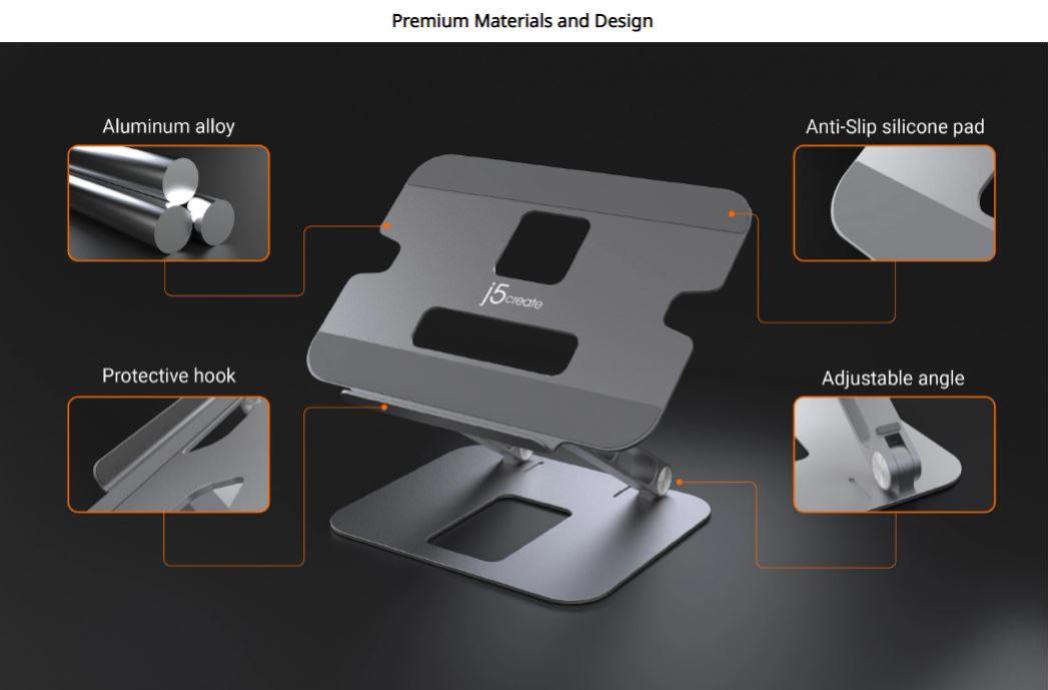 J5create Multi-Angle Laptop Stand