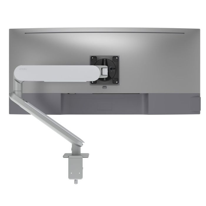 Atdec Ora Dynamic Monitor Arm with F-Clamp Silver